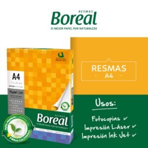 RESMA BOREAL A4 75 GR PQX500 | Papelera Cumbre - Productos para ...